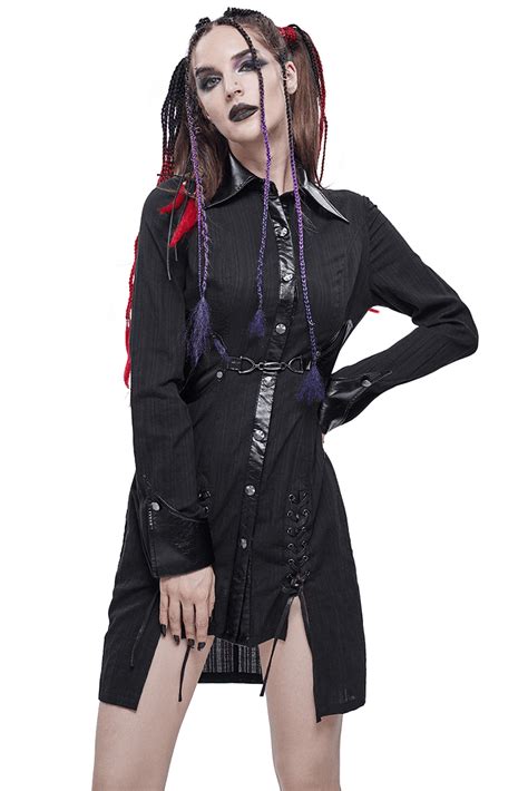 Womens Alternative Gothic Style Shirts And Edgy Blouses