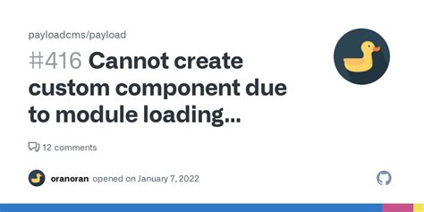 Cannot Create Custom Component Due To Module Loading Issues Failing To Load Usefield · Issue
