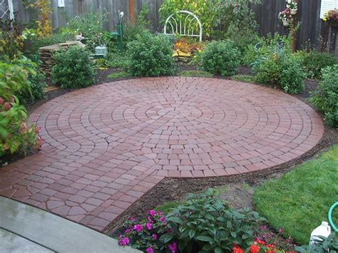 Circular Brick Paver Patterns