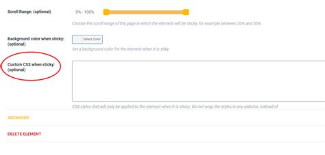 Example Multiple Sticky Elements Wp Sticky