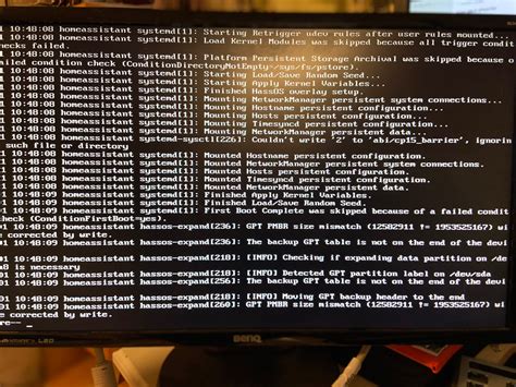 Installation Of Hass Os On X86 64 Fails And Wont Start Due To Disk Problem Installation