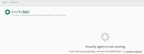Imunify Not Working On Ubuntu Imunify Service Is Not Started Plesk