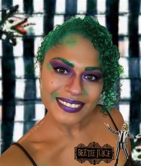 Female Beetlejuice Makeup Look Beetlejuice Makeup Makeup Looks Makeup