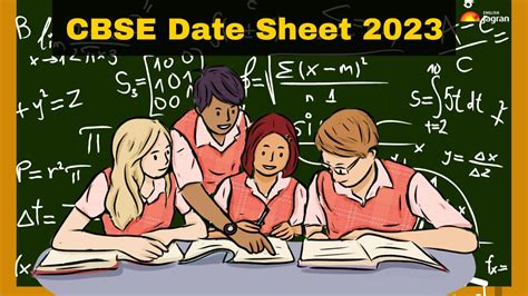 Cbse Class 10th 12th Date Sheet Timetable 2023 Live Updates Exam Schedule To Be Released Soon