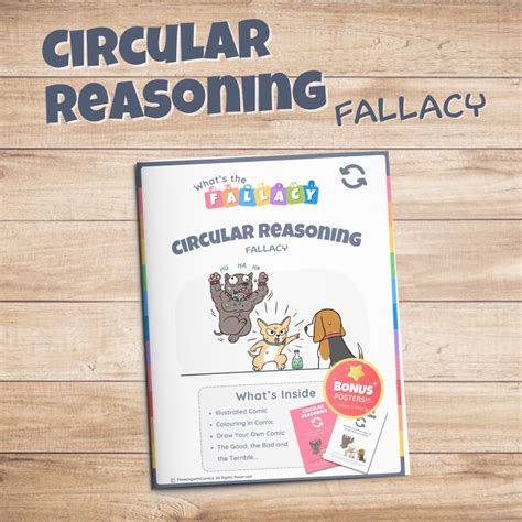 Circular Reasoning Argument Fallacy Activity Pack Duchess And Bruno