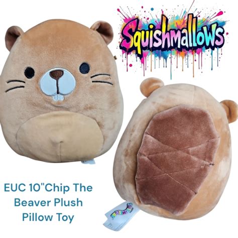 Squishmallows Toys Squishmallows Kelly Toy 8 Chip The Beaver Plush