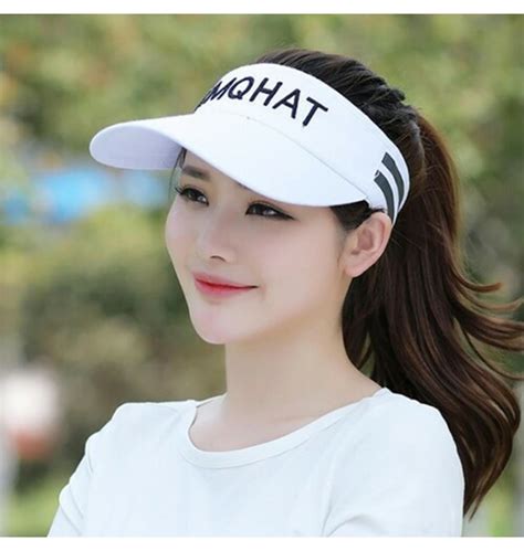 골프모자 올화이트 스포츠 테니스모자 벨트형 썬캡 티몬