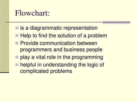 Manuplation Of Flowcharts Ppt Download