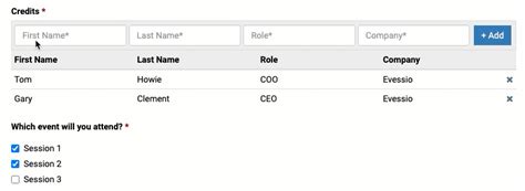 Forms Replicator Field Evessio Knowledge Base