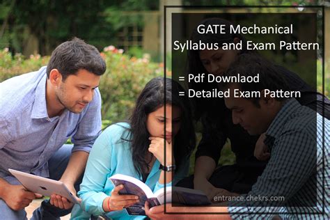 GATE 2025 Syllabus For Mechanical Engineering Pdf Download Exam Pattern