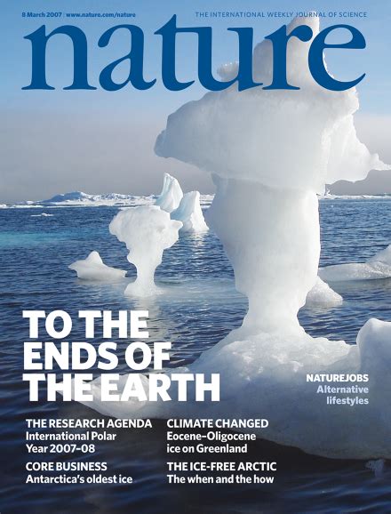 Volume 446 Issue 7132 8 March 2007