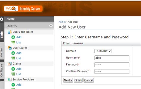Wso2 Unable To Create User Account In Wos2 Identity Server 511
