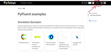 Treinamento gratuito e documentação do PyFluent Technical Content