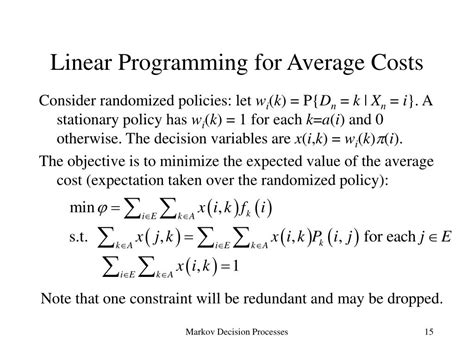 Ppt Markov Decision Processes Powerpoint Presentation Free Download