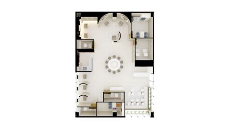 상업공간 미용실 3d 포트폴리오 도면 제작·수정 포트폴리오 크몽