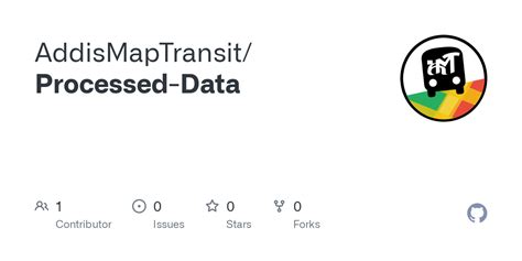 Github Addismaptransitprocessed Data