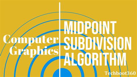 Midpoint Subdivision Line Clipping Algorithm In Computer Graphics Youtube