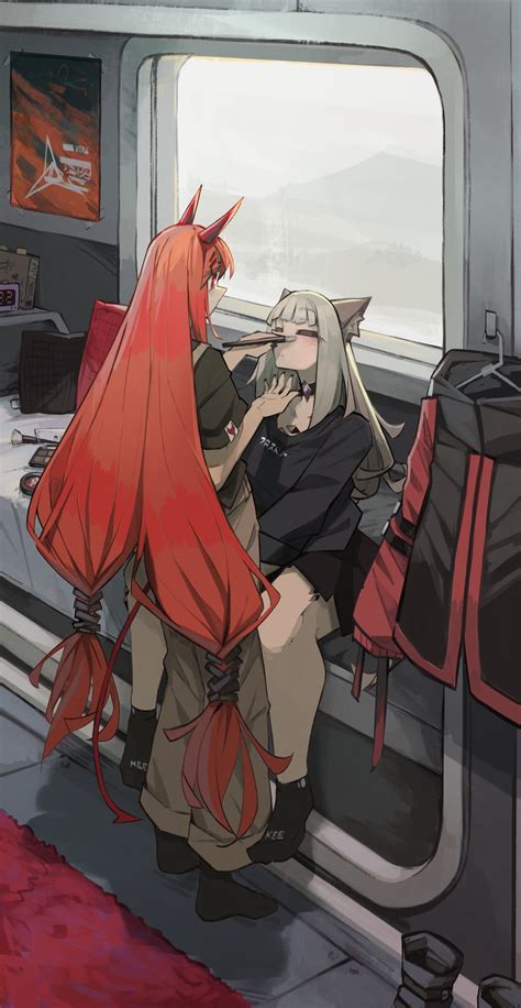 Frostleaf And Vigna Arknights Drawn By Togekk0 Danbooru