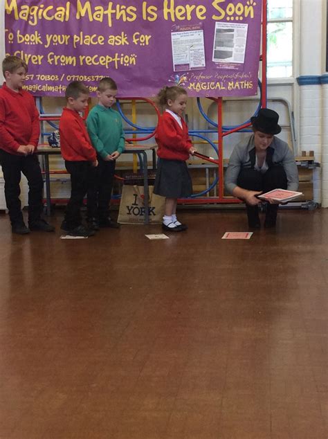 Applegarth Primary School Blog Magical Maths Assembly
