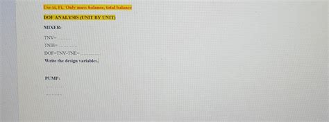 Solved Dimethyl Ether Productionuse Xi Fi Only Mass