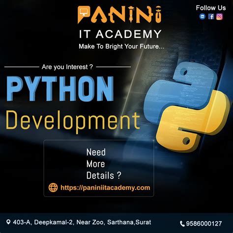 Panini It Academy On Linkedin Pythonprogramming Python Paniniitacademy