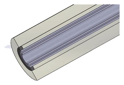 Schematic Diagram Of The Geometric Model Used In The Cfd Numerical