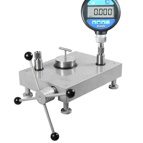Hydraulic Pressure Comparison Pump Comparator Pump 0 100 Bar For Pressure Gauge Calibration