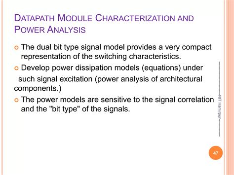 simulation power analysis low power vlsi pptx computer software and applications computing