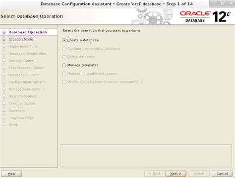 Creating Oracle Database Using Dbca In 12c R2 Oraclenext Solution