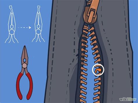 6 Ways To Fix A Broken Zipper WikiHow