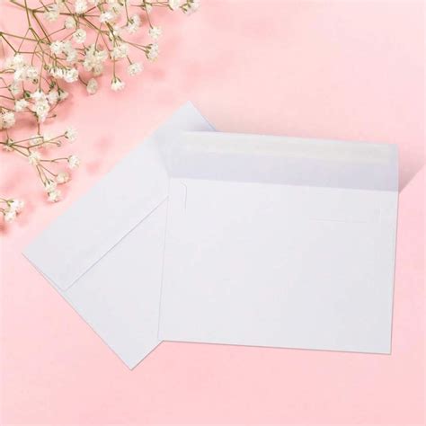 50 Packs White Envelopes 4 X 6 Inch White Envelopesa4 Envelopes Card
