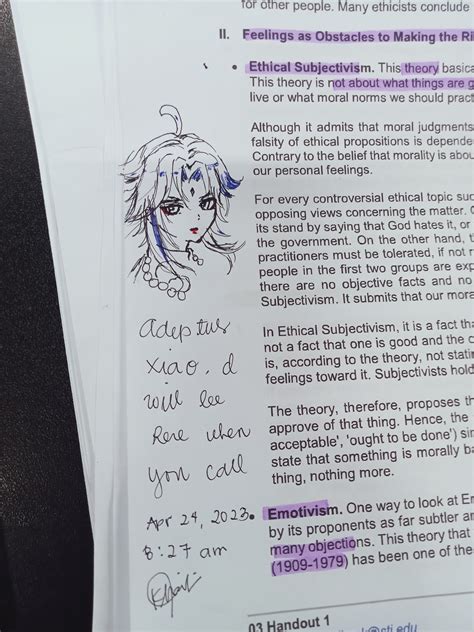 Xiao Drawing Late Post Genshin Impact Hoyolab