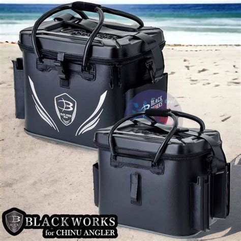 【中壢鴻海釣具】《gamakatsu》gm 2498黑色black Works置物袋 36l40l 鴻海釣具企業社 Iopen Mall