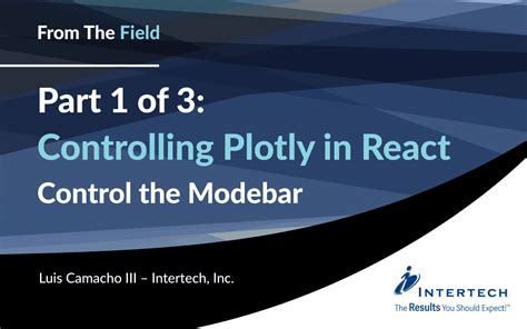 Controlling Plotly In React Control The Modebar