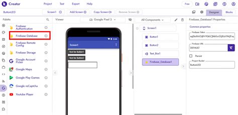 Setup Aplikasi Android Menggunakan Kodular Dan Firebase Bdxtronix