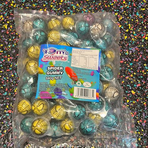 Toms Sweets Spider Gummy 1kg Toms Confectionery Warehouse