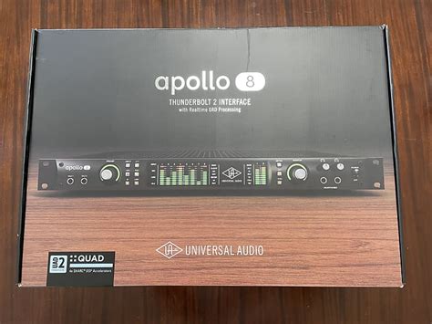 Universal Audio Apollo 8 Interface With Plug Ins Reverb