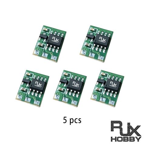 Rjxhobby 5pcs Micro 1a Rc Esc Diy 5v Dc Brushed Motor Speed Controller