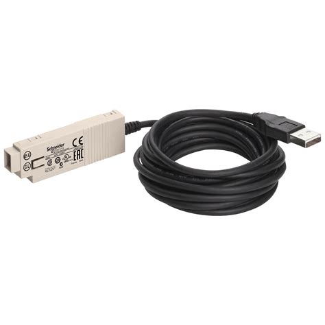 Schneider SR2USB01 USB PC 3M Connecting Cable For Zelio Logic Relay Rapid Electronics