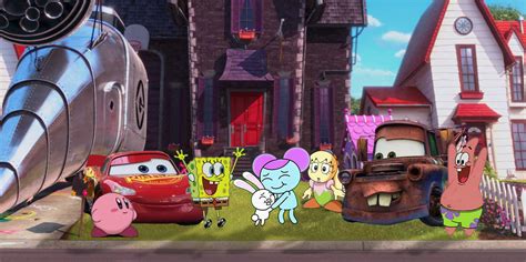 6 Characters Seeing Pibby And Bun Bun Hugging By Redkirb On Deviantart