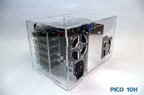 Pico 10 Raspberry Pi 5 Cluster Pi5 8gb Picocluster Desktop Datacenter
