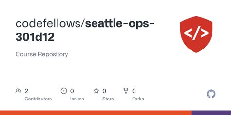 github codefellows seattle ops 301d12 course repository
