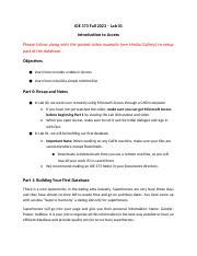 Building Your First Superhero Dating Database IOE 373 Lab 01 Course Hero