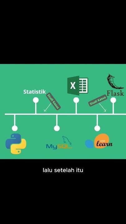 Alur Belajar Data Scientist Datascience Data Dataanalysis Youtube