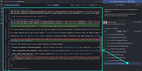 Access Diff Blame And History In Gitkraken Desktop