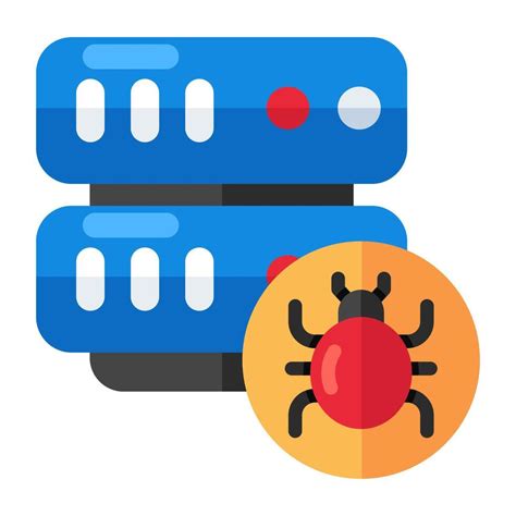 An Icon Design Of Server Bug 41314192 Vector Art At Vecteezy