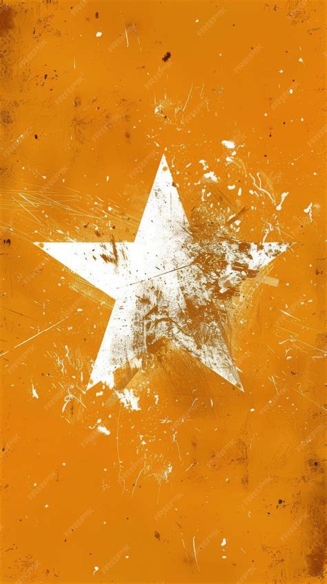 premium photo red star shining brightly against a matching red background