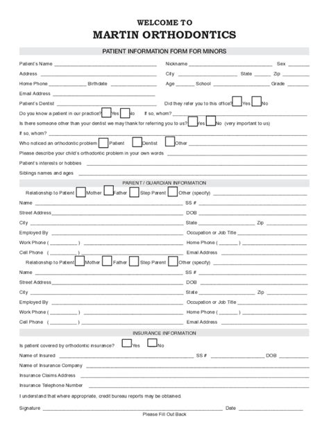 Fillable Online Preferred Name Sex Malling Addre Fax Email Print