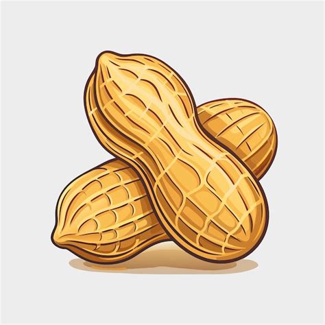 Peanuts Food Vector Visual Art Design Premium Ai Generated Vector