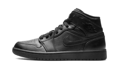 Jordan 1 Mid Triple Black” Dunkhype Store